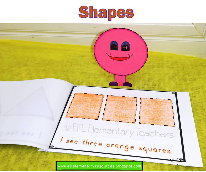 Shapes Unit for Preschool and Elementary ESL – Bilingual Marketplace