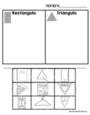 2D Shapes in Spanish (Figuras geométricas - formas) – Bilingual Marketplace