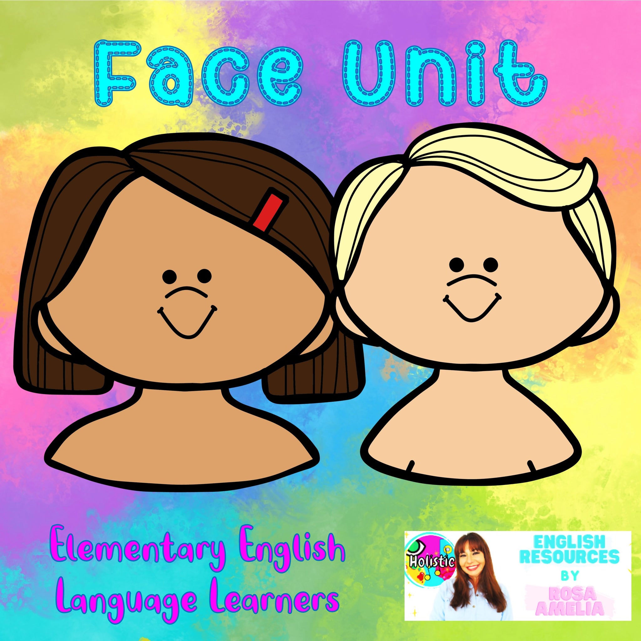Face Unit for Elementary English Language Learners – Bilingual Marketplace