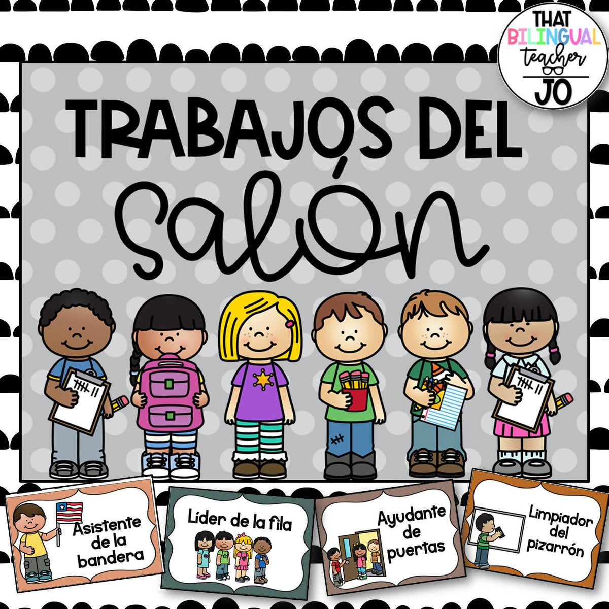 Trabajos del salon | Classroom Jobs | Spanish – Bilingual Marketplace