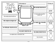 Todo Sobre Mi - All about me Spanish – Bilingual Marketplace