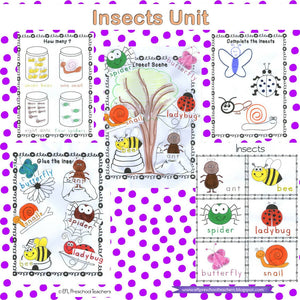 Insect Unit for Preschool ELL – Bilingual Marketplace