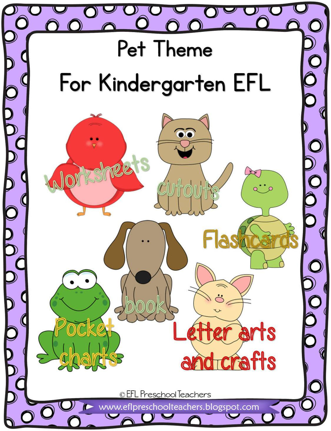 Pet Theme for Kindergarten ELL – Bilingual Marketplace