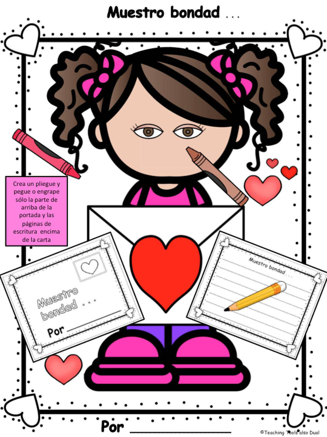 Muestro Bondad (Actos de bondad) K-3 (Acts of Kindness in Spanish ...