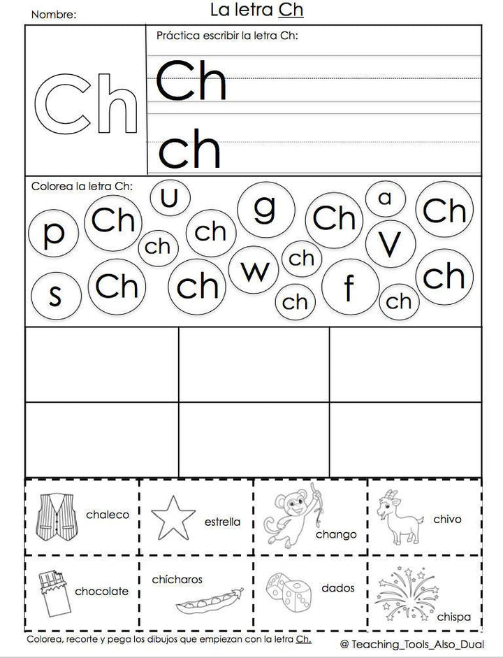 Actividades del Abecedario A-Z Sonidos Iniciales del Alfabeto A-Z ...