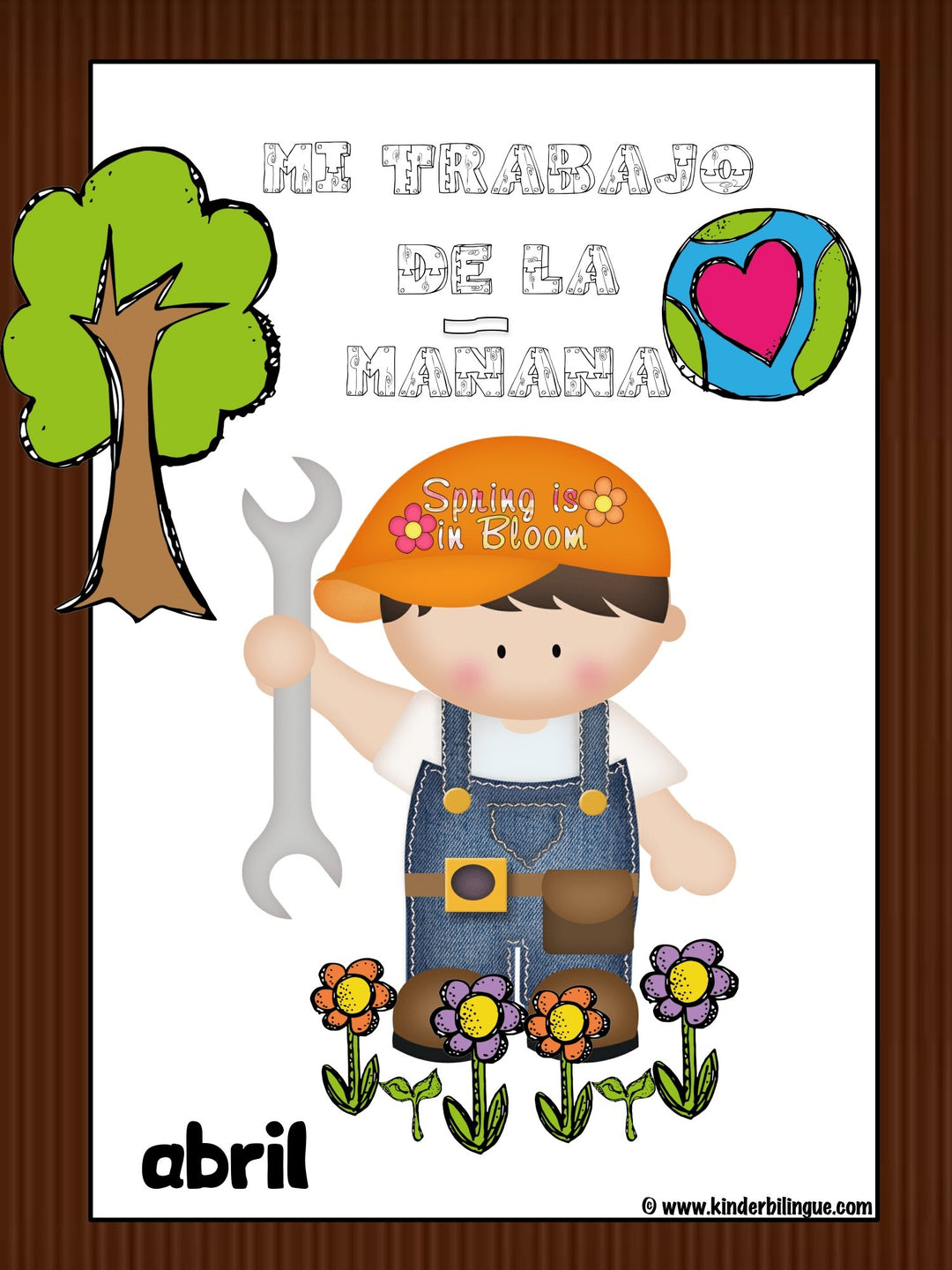 My Morning Work Routine in Spanish (abril) – Bilingual Marketplace