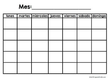 Trabajo de la mañana (Morning Work in Spanish) – Bilingual Marketplace