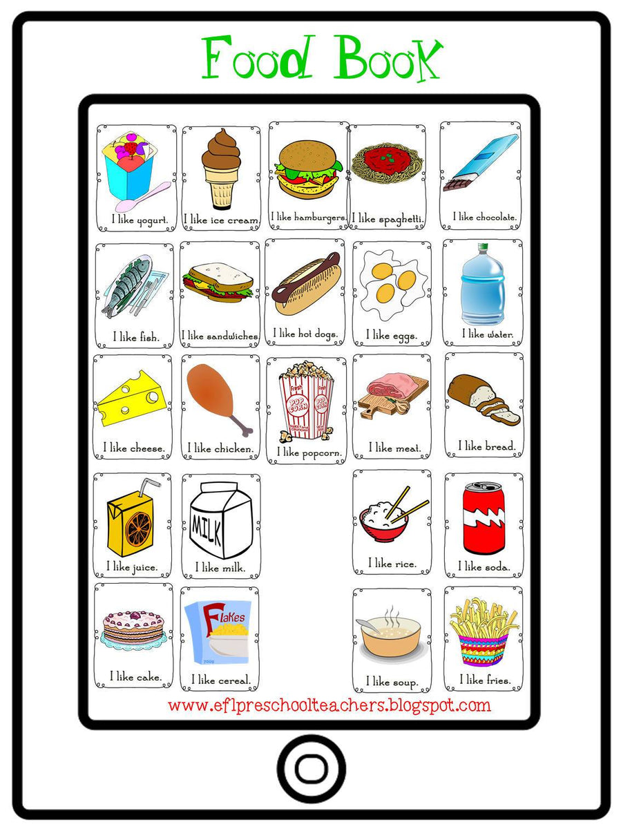 Food theme resources for Preschool ELL – Bilingual Marketplace