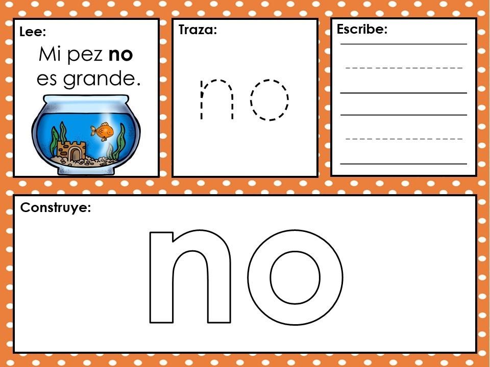 65 High Frequency Words Playdough Mats In Spanish (Read-Trace-Write-Bu ...