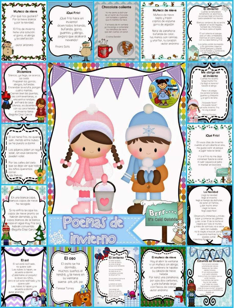 Poemas para el invierno (Winter Poems in Spanish) – Bilingual Marketplace