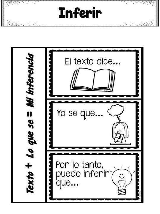 Reading Comprehension Interactive Notebook in Spanish & English ...