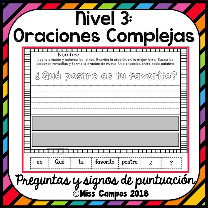 Oraciones Revueltas – Bilingual Marketplace