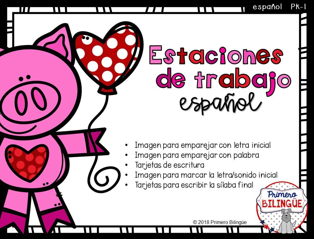 Estaciones de Trabajo/ lectoescritura – Bilingual Marketplace