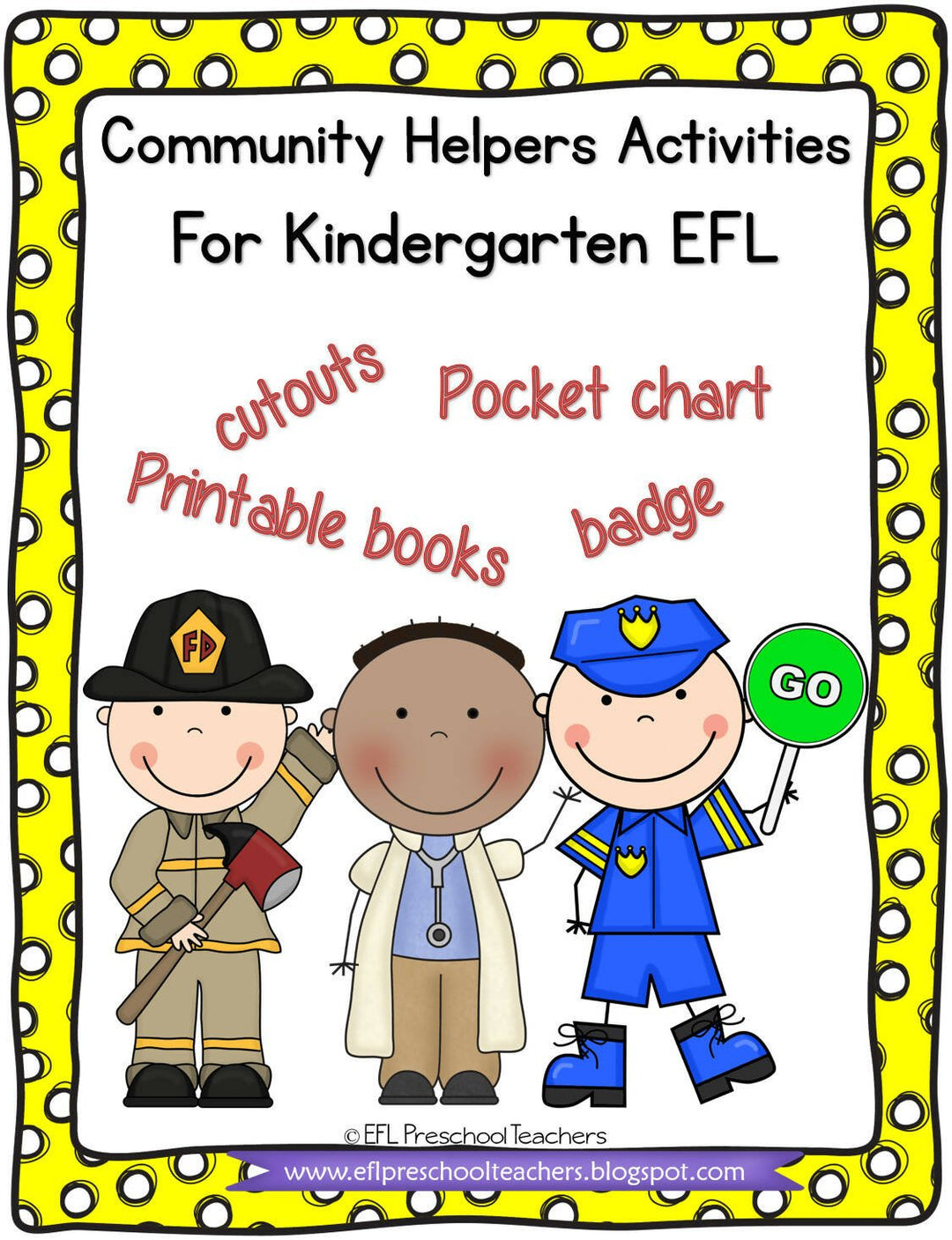Community Helpers Unit for Preschool ELL – Bilingual Marketplace