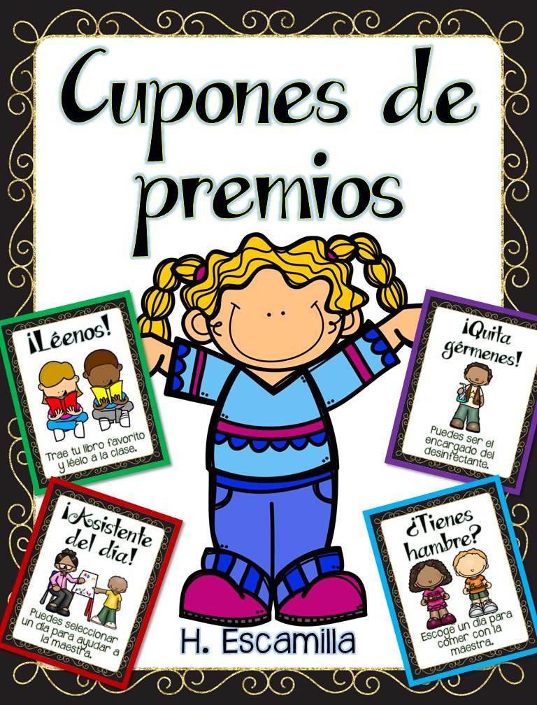 Cupones de premios - Reward Coupons in Spanish – Bilingual Marketplace