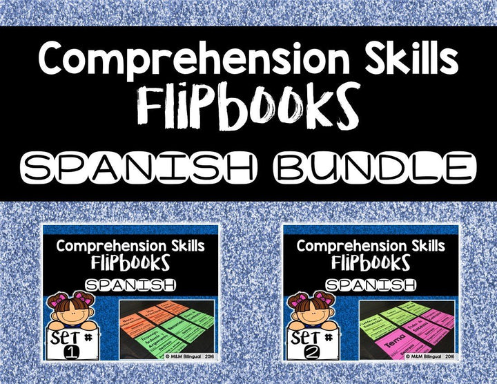 Comprehension Skills Flipbooks {Spanish Bundle} – Bilingual Marketplace
