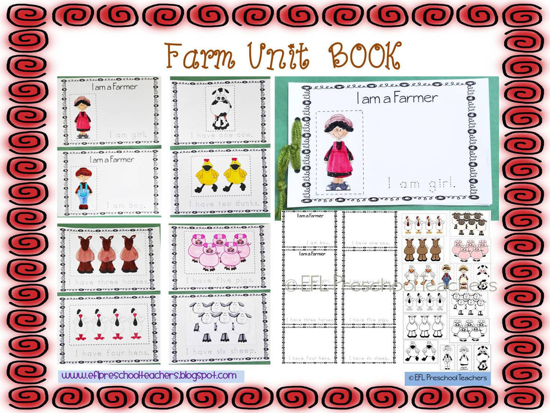 Farm Animals for Kindergarten ELL – Bilingual Marketplace
