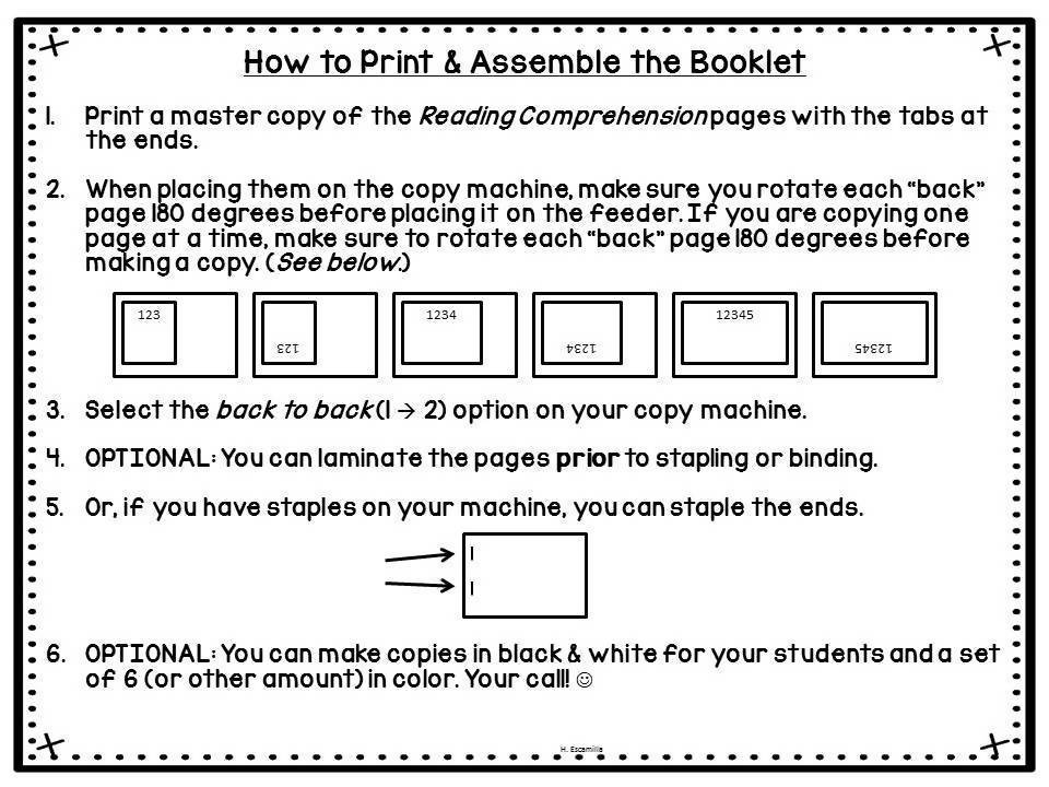 Reading Comprehension Strategies Flip Book & Reference Cards - Spanish ...