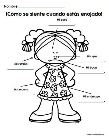 Feelings & Emotions in Spanish (Emociones y sentimientos) – Bilingual ...