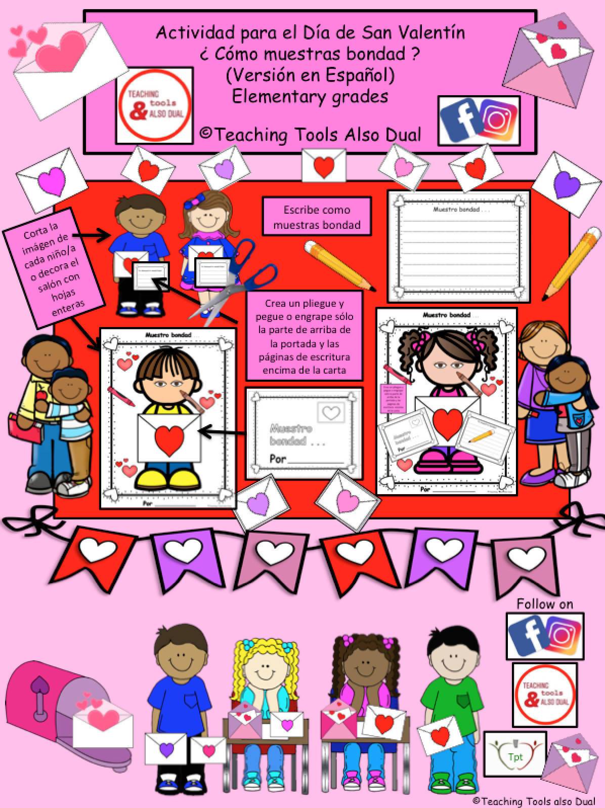 Muestro Bondad (Actos de bondad) K-3 (Acts of Kindness in Spanish ...