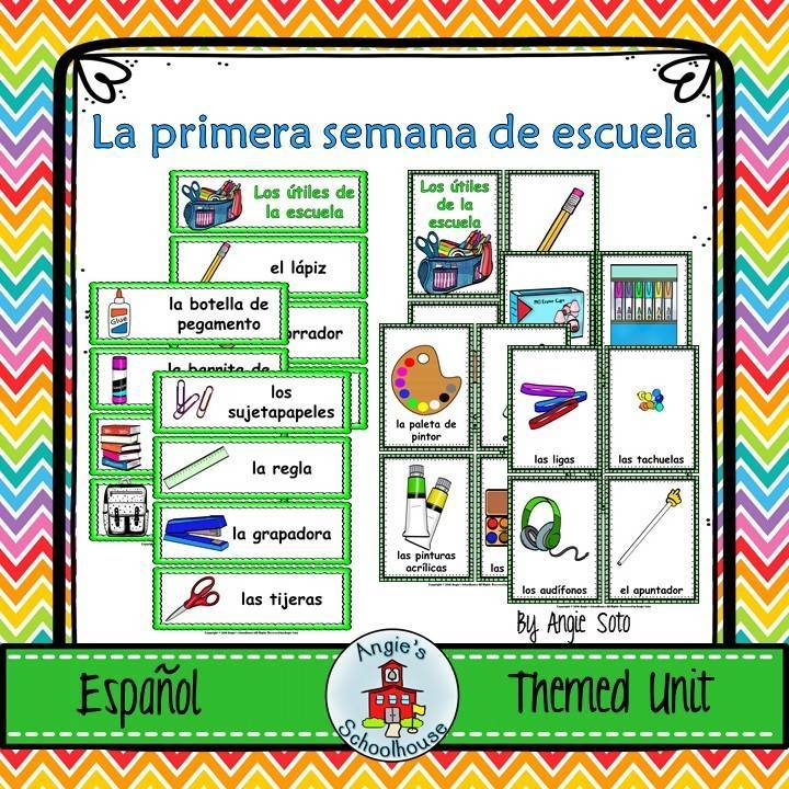 La primera semana de escuela – Bilingual Marketplace