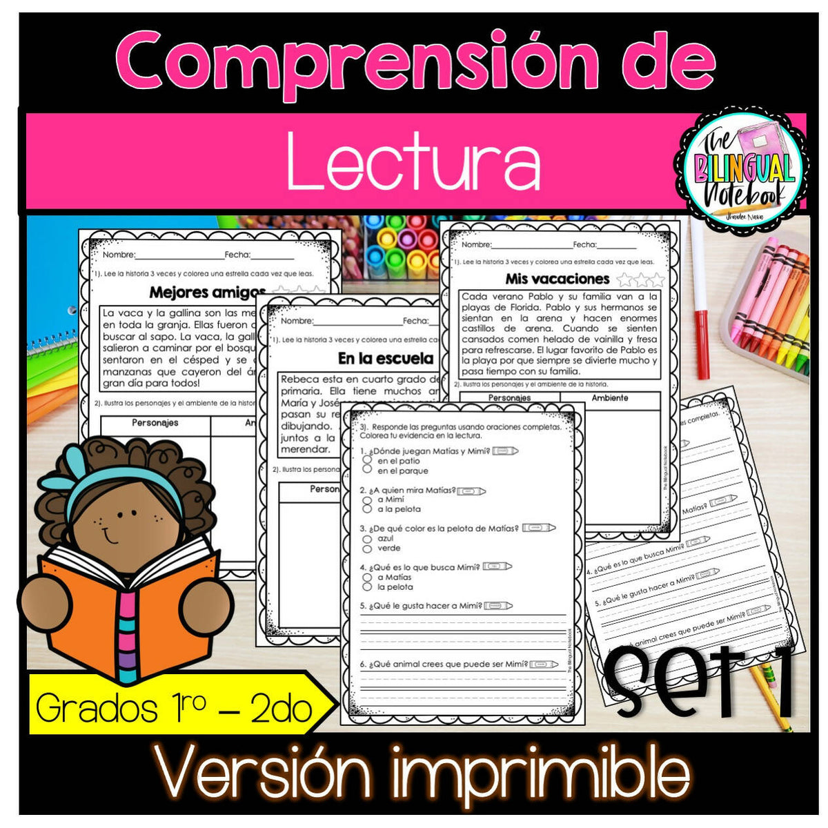 Comprension de lectura - Spanish reading comprehension – Bilingual ...