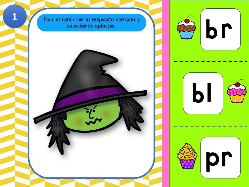 Juego interactivo de sílabas trabadas en español – Bilingual Marketplace