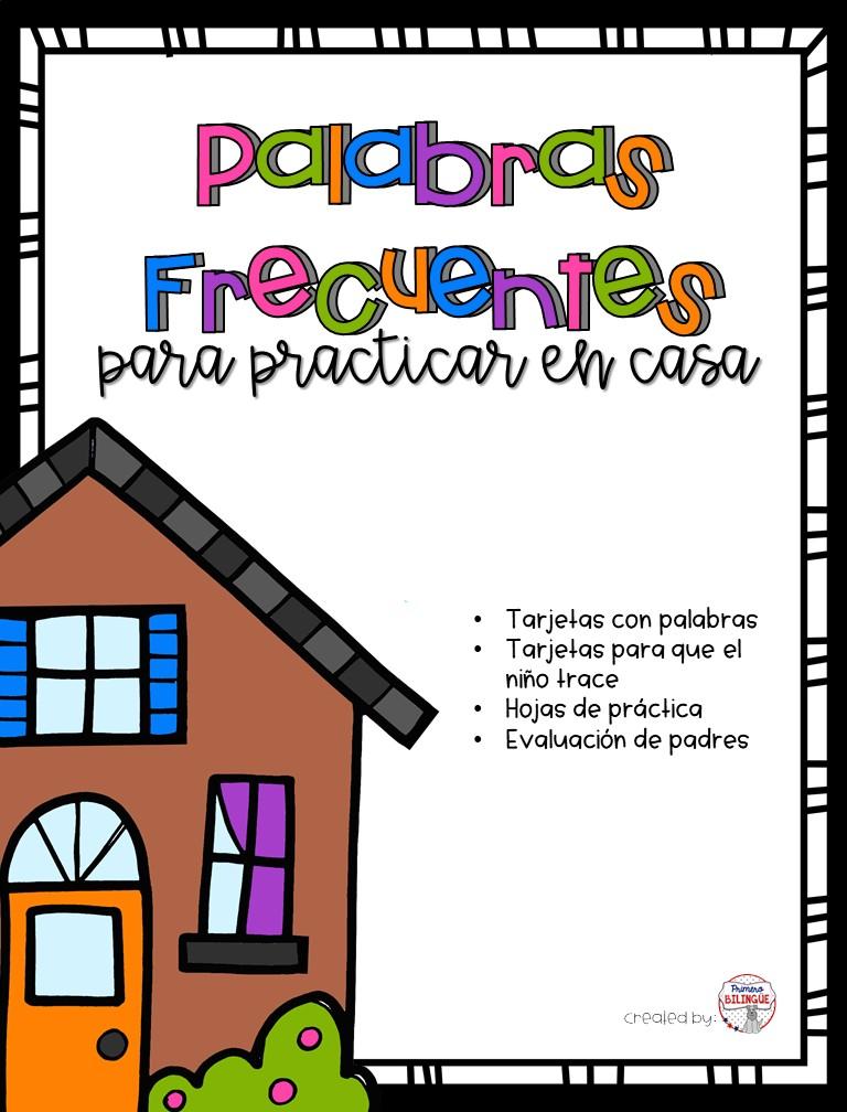 Práctica de palabras frecuentes para la casa – Bilingual Marketplace