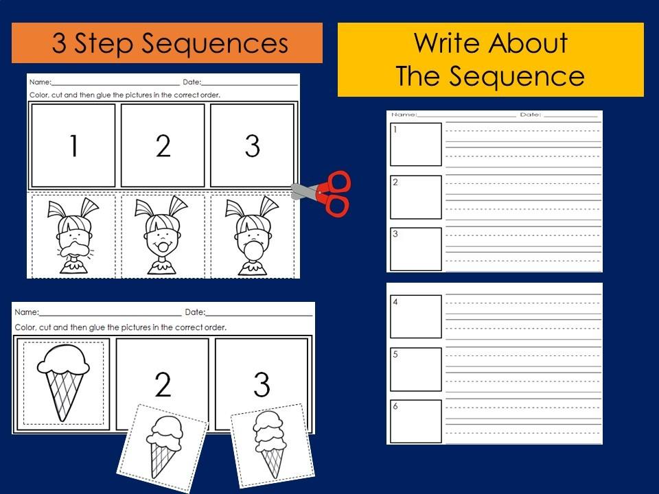 Sequencing Worksheets – Bilingual Marketplace