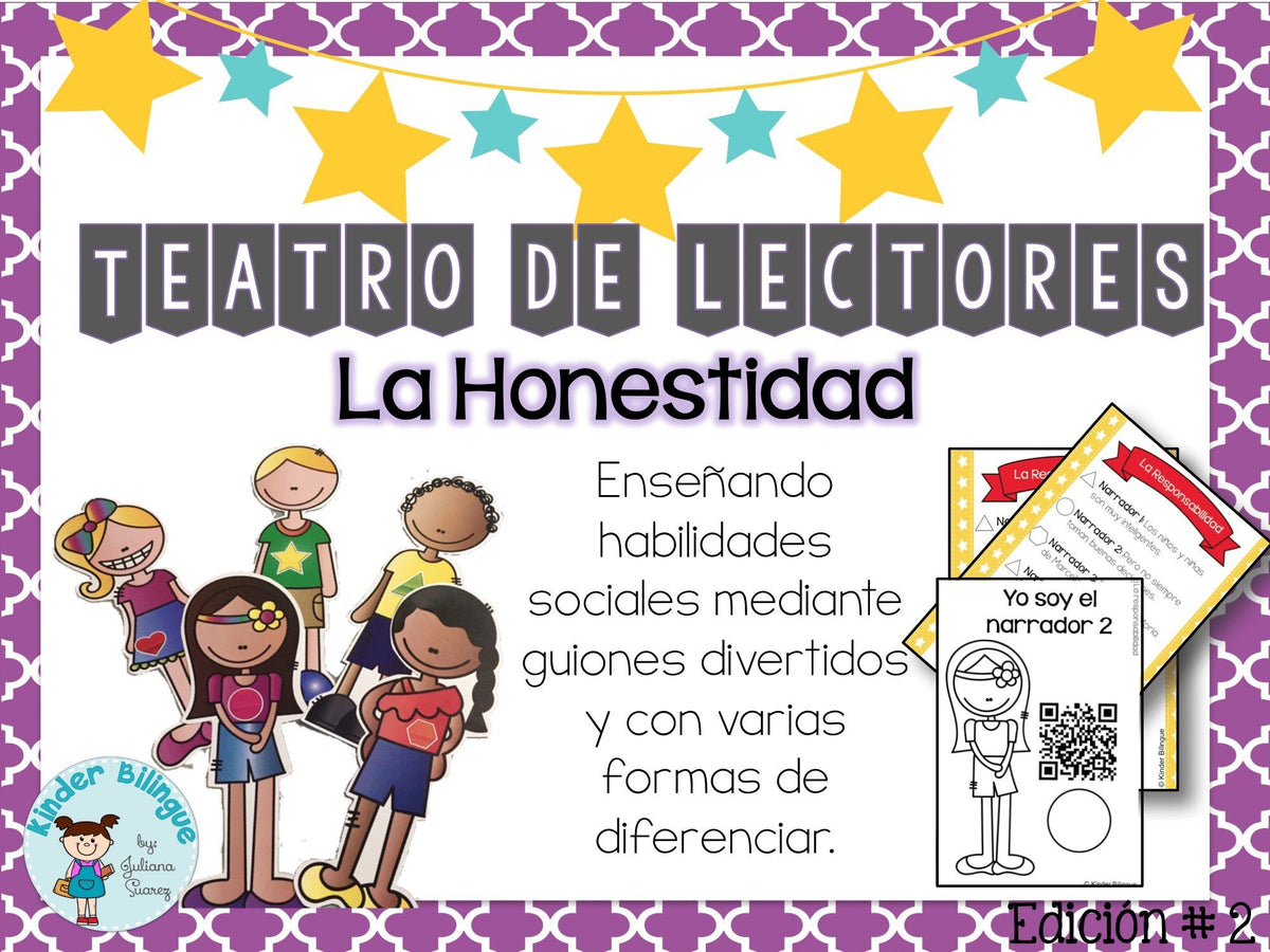 Teatro de lectores- 02 La Honestidad (Reader's Theater in Spanish ...