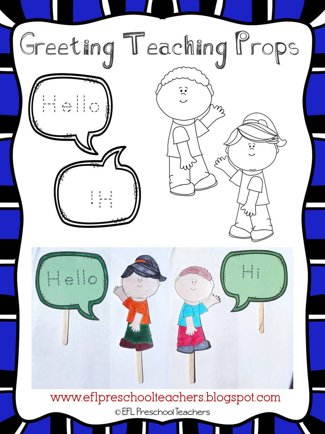 Greetings Resources for Kinder and Elementary ESL – Bilingual Marketplace