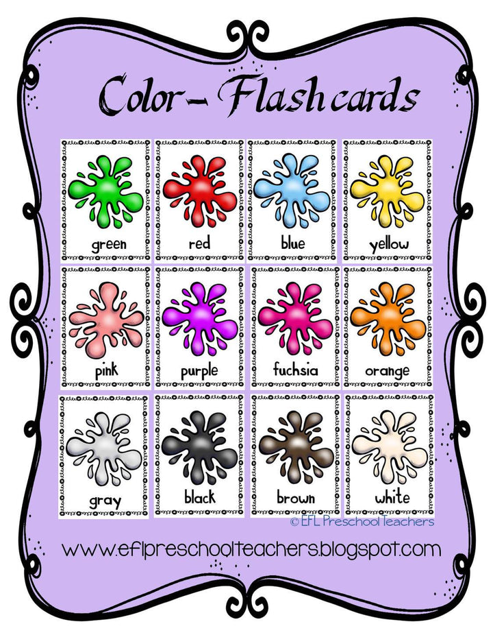 Color Unit for Kindergarten ELL – Bilingual Marketplace