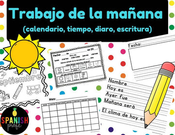 Trabajo de la mañana (Morning Work in Spanish) – Bilingual Marketplace