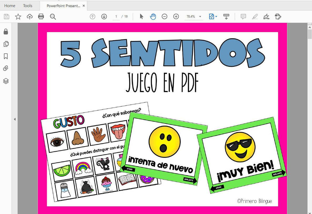 Actividades de Ciencias para Kinder / Cinco Sentidos – Bilingual ...