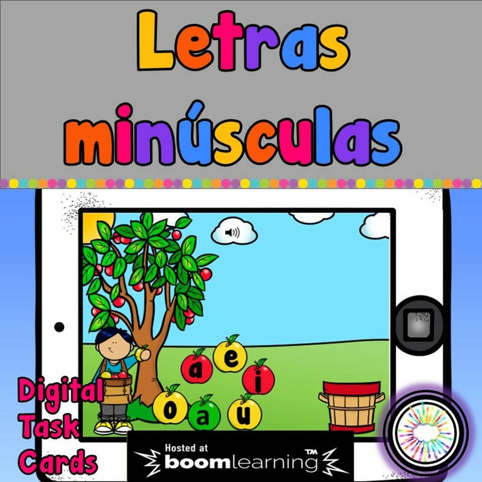 Letras Minusculas Boom Cards™ | Digital Task Cards – Bilingual Marketplace