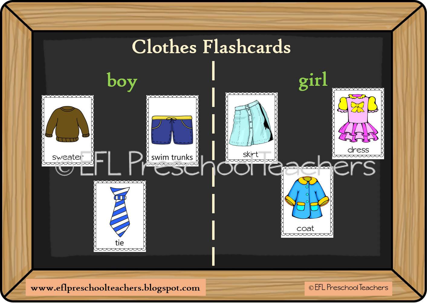 Clothes Unit for Kindergarten ELL – Bilingual Marketplace
