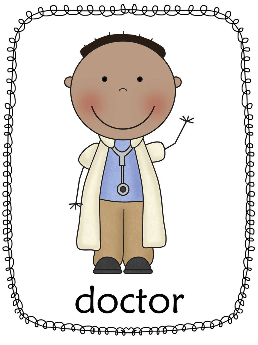 Community Helpers Flashcards in Spanish – Bilingual Marketplace